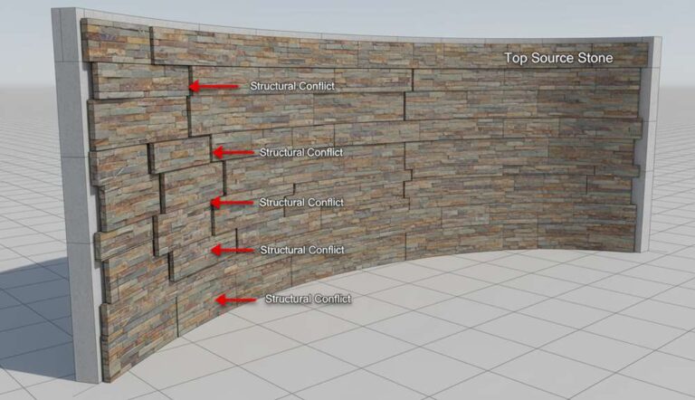 Bending Rigid Stone: Engineering Strategies for Curved Wall Projects ...